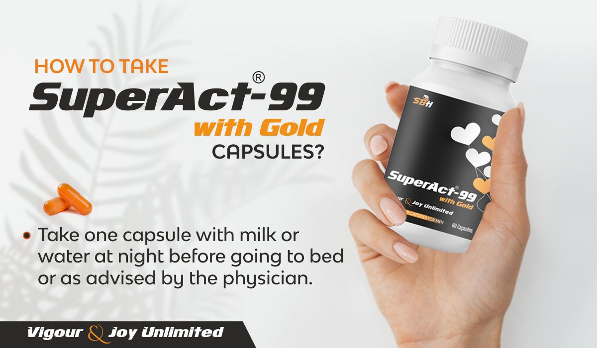 SuperAct®-99 Ayurvedic Capsules For Men - sbhlifesciences.com