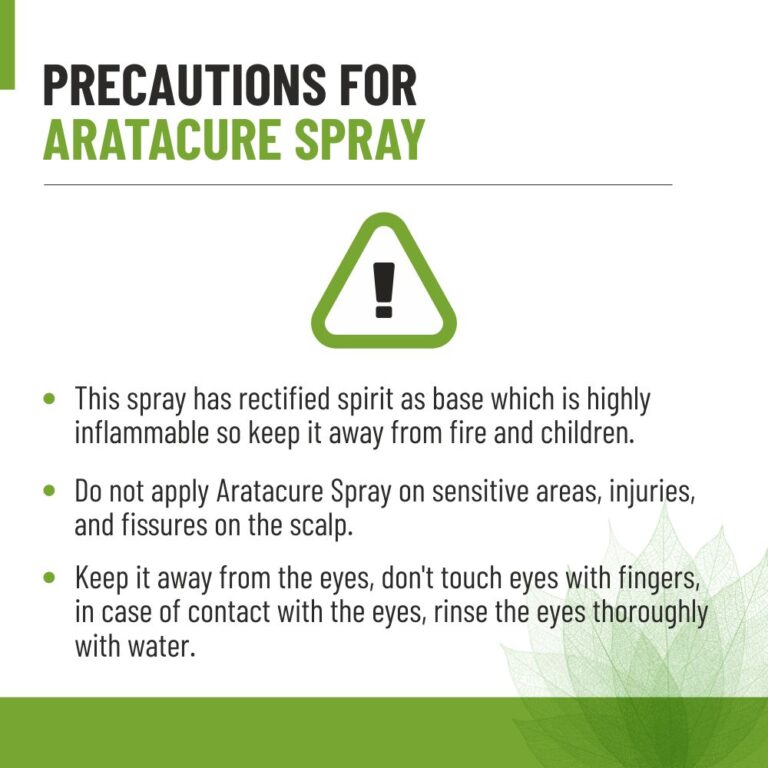 Aratacure® 100ml – Ayurvedic Spray for Patchy Hair Care ...